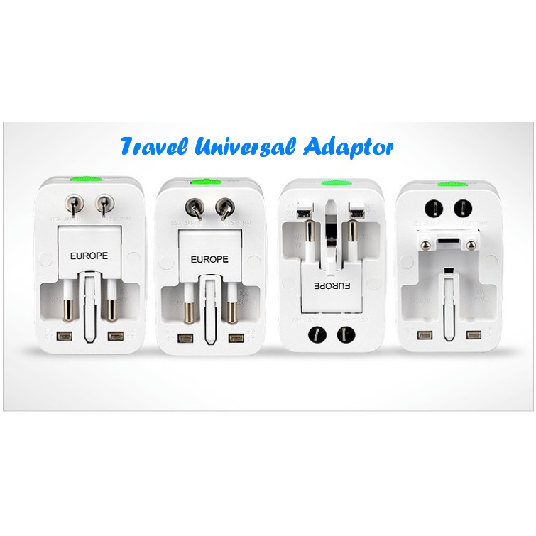 Jual Travel Universal Adaptor Colokan Listrik Semua Negara Multi ...