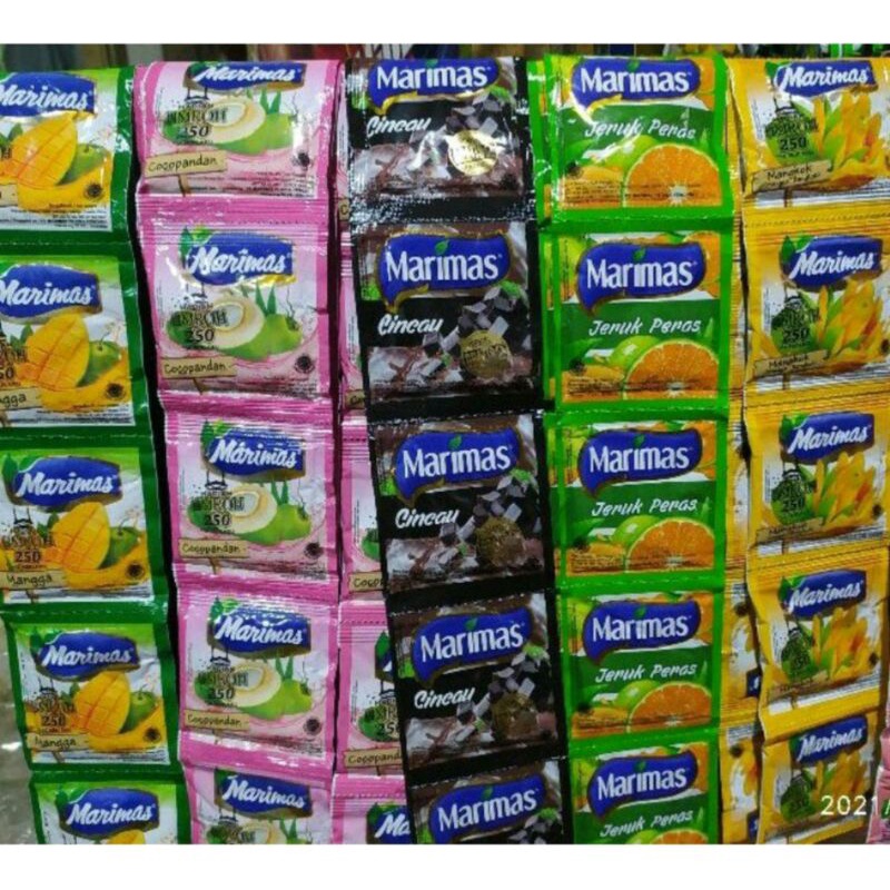 Jual Minuman Marimas All Variant 1 Renceng isi 10 pcs | Shopee Indonesia