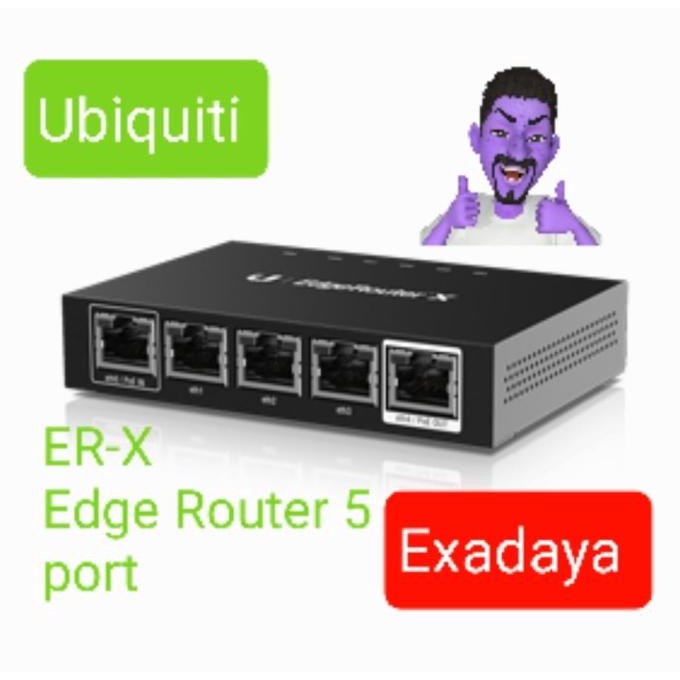Jual Ubiquiti ER-X , Edge Router X Ubnt ER-X | Shopee Indonesia