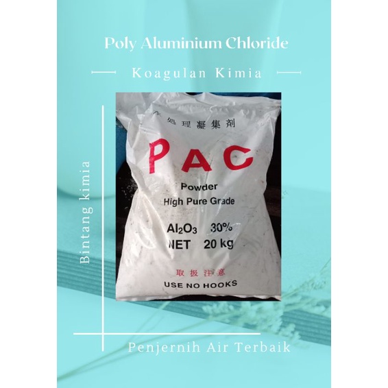 Jual Poly Alumunium Chloride/PAC Jepang/Penjernih Air 1 Kg | Shopee ...