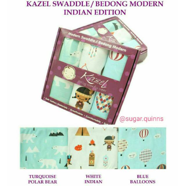 Jual Kazel Modern Swaddle (Bedong Bayi) | Shopee Indonesia