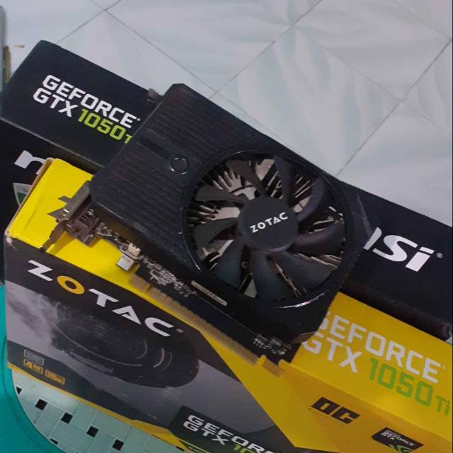Jual VGA GTX 1050Ti 4GB 128bit DDR5 Original not Fake VGA | Shopee ...