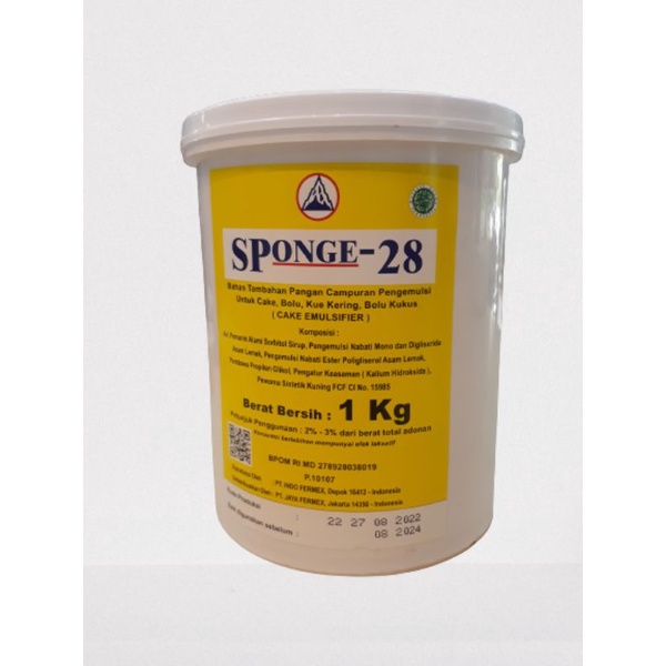 Jual Sp 28/sponge 28/ cake emulsifier 1kg | Shopee Indonesia