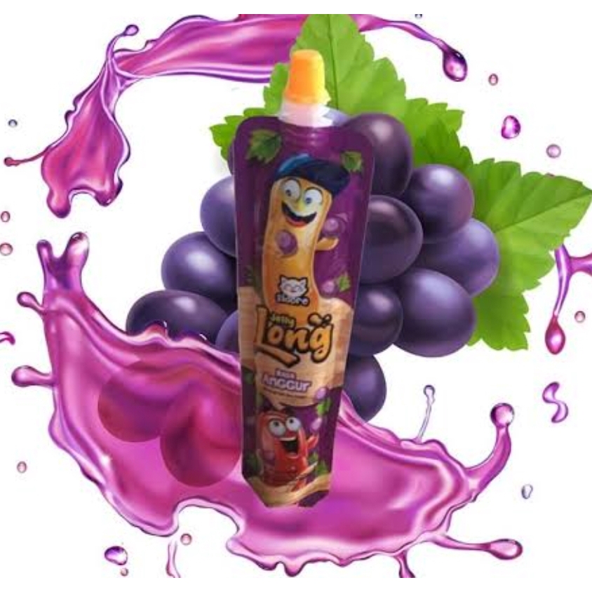 Jual Long jelly rasa buah ( 10 pcs ) | Shopee Indonesia