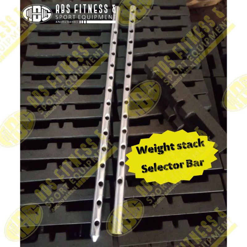Jual Weight Stack Selector Bar/Sulingan Beban Kotak | Shopee Indonesia