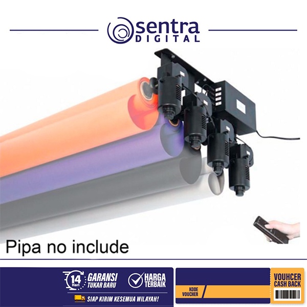 Jual Volken Expander/Roll Background Wireless Electric CN-4REO (4 Bar ...