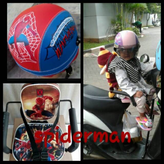 Jual Reseller ambil disini (sepaket kursi bonceng + helm) | Shopee ...