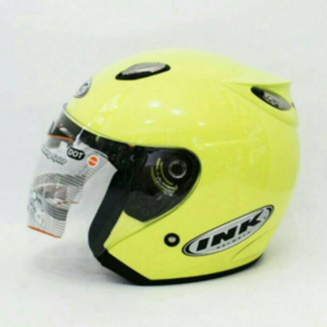 Jual Helm Best-1 Model Basic Centro warna Kuning Lemon | Shopee Indonesia