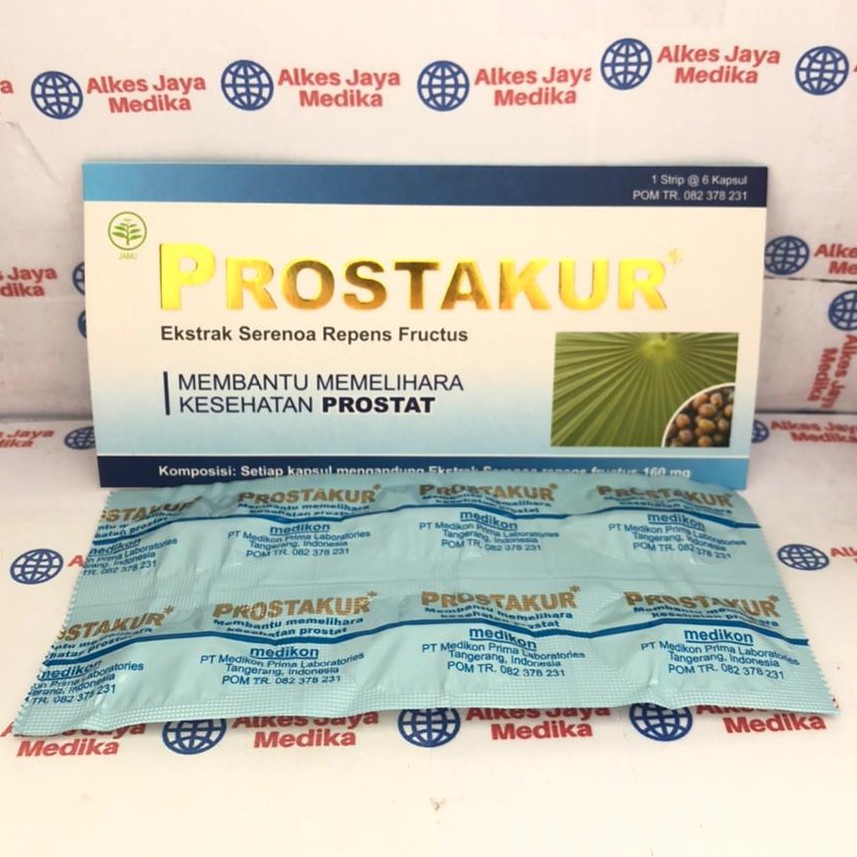 Jual Prostakur isi 6 kapsul - kesehatan prostat | Shopee Indonesia