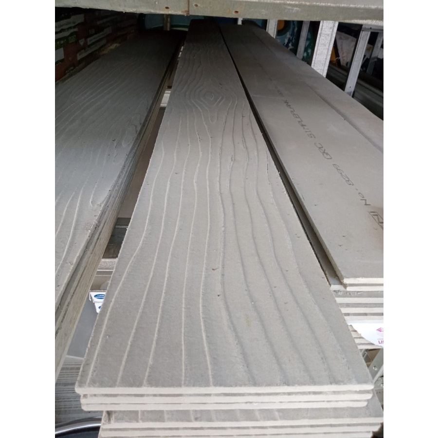 Jual Listplank GRC Timberp/Kayu -D 8mm 200x2440 | Shopee Indonesia