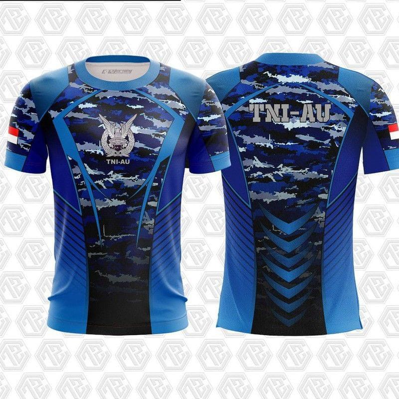 Jual KAOS TNI ARMY JERSEY FULL PRINTING T-SHIRT TNI AU 002 | Shopee Indonesia