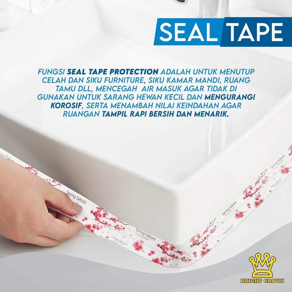 Jual Bright Crown Seal Tape Protection / Karet Pengaman / Penutup Celah ...