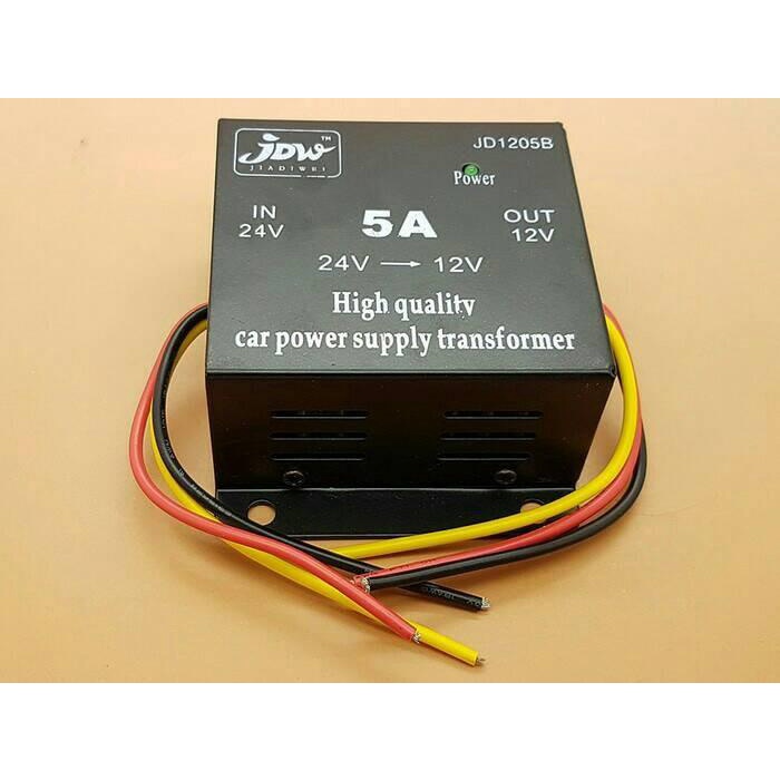 Jual Listrik | Step Down Dc 24V To 12V 5A | Shopee Indonesia