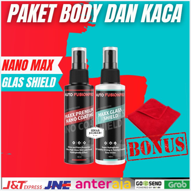 Jual PAKET 2 BOTOL BODY DAN KACA AUTOMAXX COATING DAN GLASS | Shopee ...