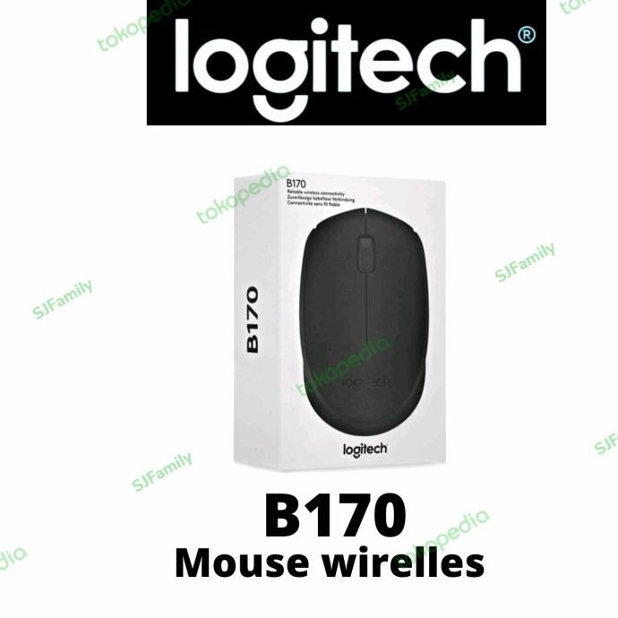 Jual Mouse Wireless Logitech B170 Original | Shopee Indonesia