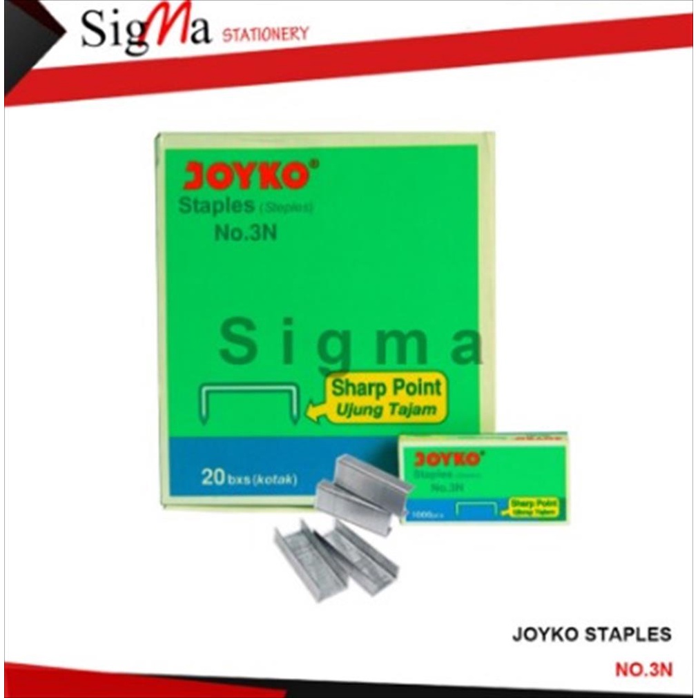Jual Isi Staples Besar No 3 - 1 m 24/6 / Isi Staples Max Etona Joyko ...