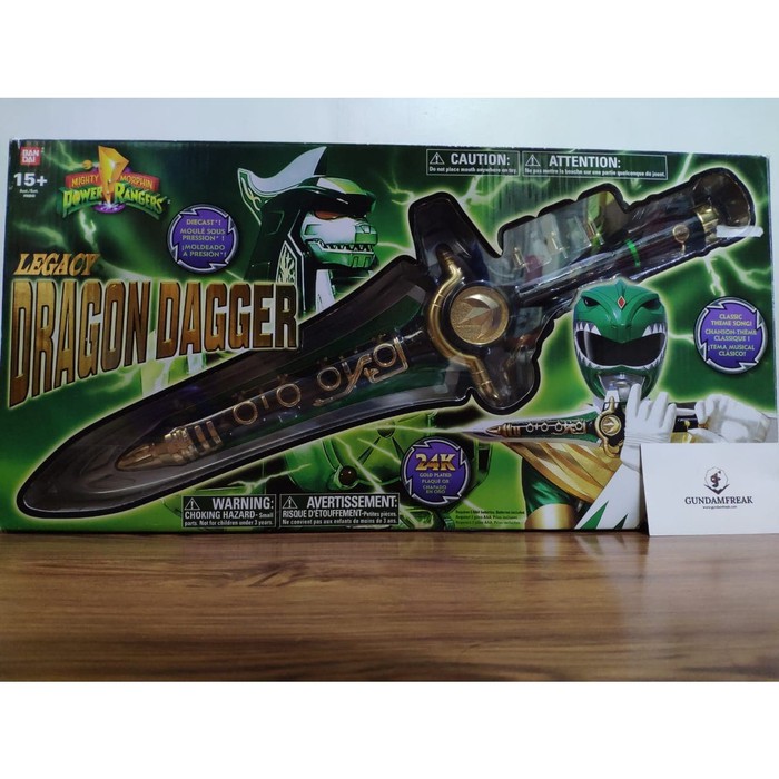 Jual DX Legacy Dragon Dagger Mighty Morphin Power Rangers | Shopee ...