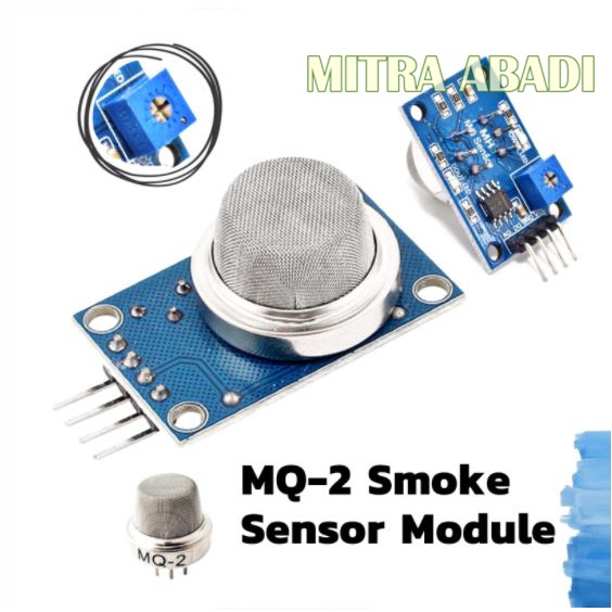 Jual Sensor Pendeteksi Gas / MQ-2 Smoke Sensor Module | Shopee Indonesia