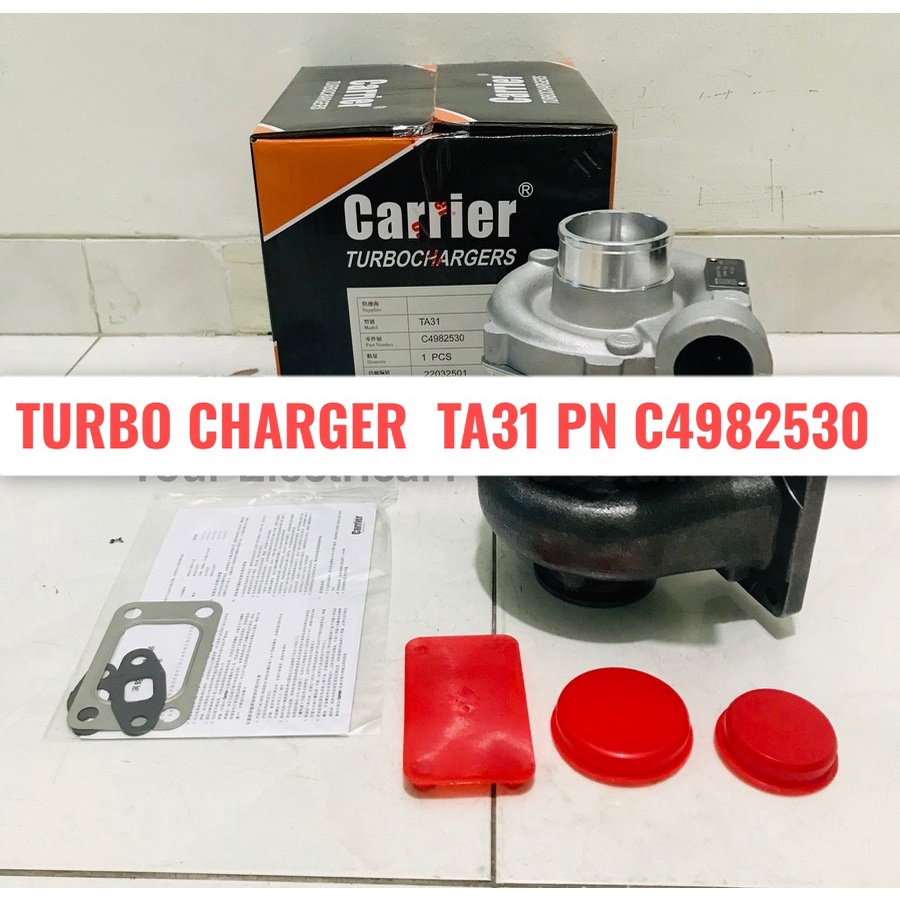 Jual TURBOCHARGER TURBO CHARGER MODEL TA31 PN C4982530 CUMMINS bagus ...