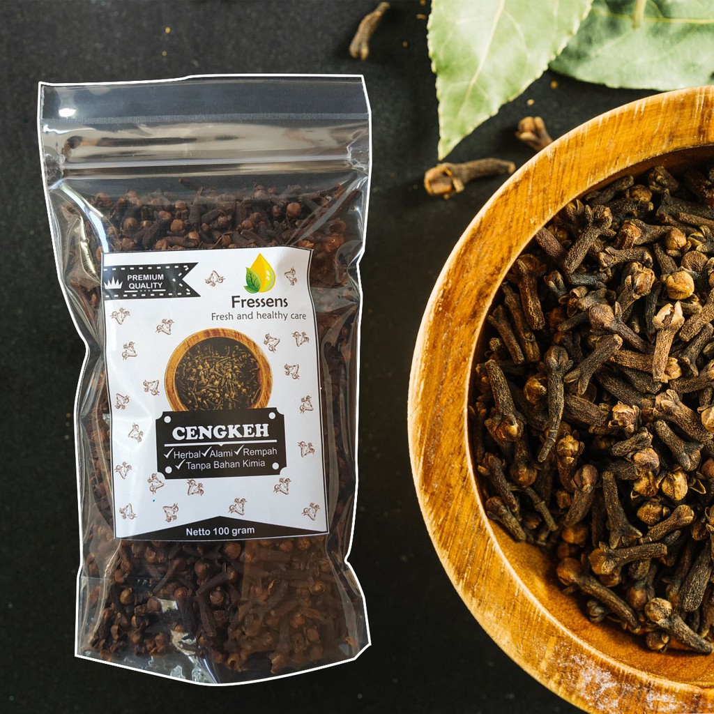 Jual Cengkeh Kering 100 gr Rempah JSR Kualitas Quality Premium 100% ...