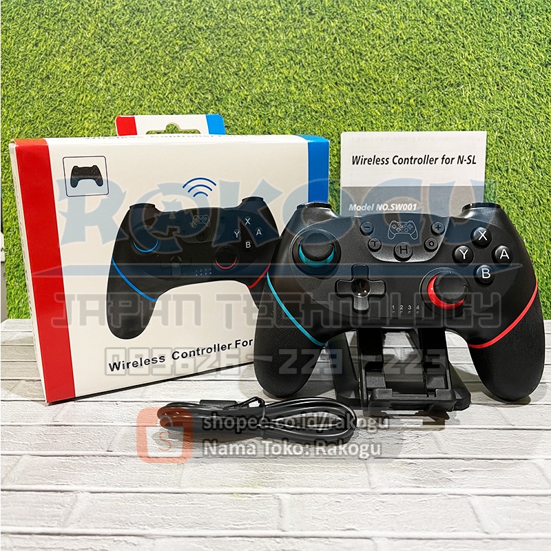 Jual Wireless Joystick Nintendo Switch Pro Controller Stick Gamepad ...