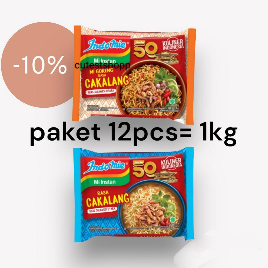 Jual Indomie Cakalang Goreng khas Manado, Indomie Cakalang Kuah khas ...
