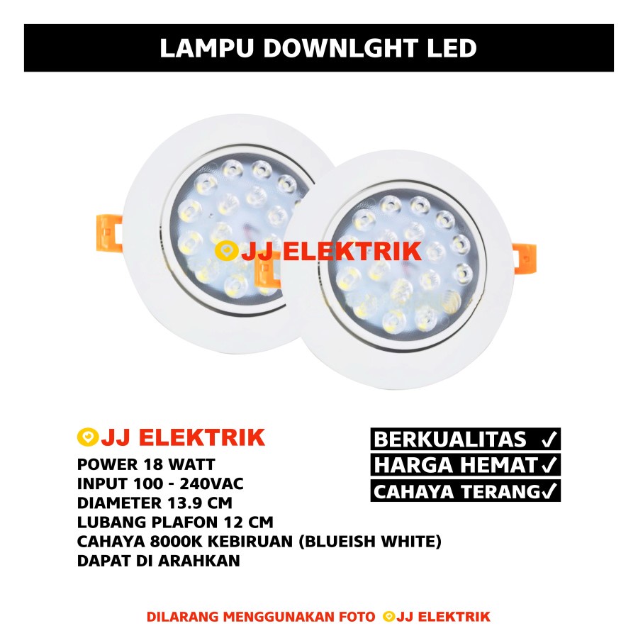 Jual Lampu LED Toko Perhiasan Emas Berlian Downlight Sorot Spotlight ...