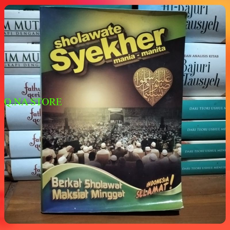 Jual Sholawate syekher mania manita kumpulan sholawat lengkap buku ...