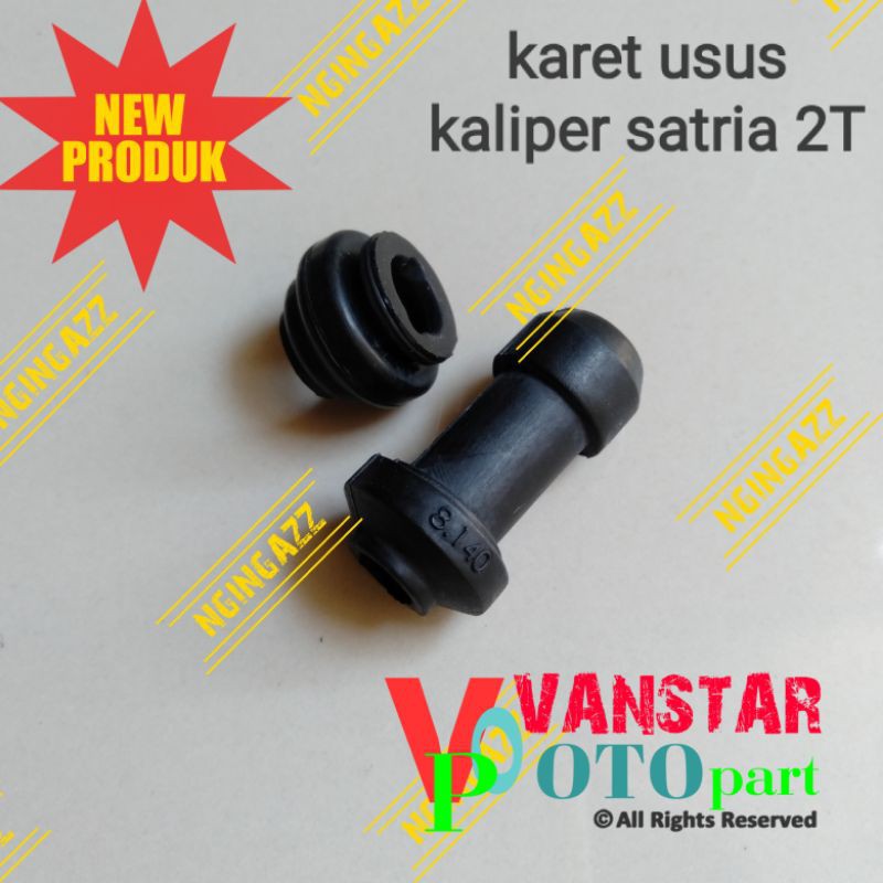Jual karet kaliper cakram depan atau belakang satria 2 tak tornado smash | Shopee Indonesia