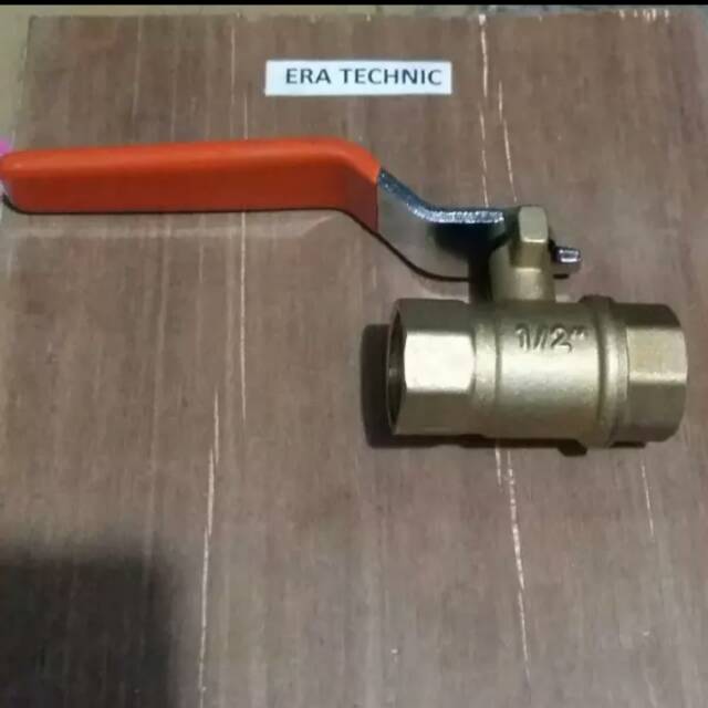 Jual Stop Kran kuningan 1/2" / ball valve kuningan ukuran 1/2" | Shopee Indonesia