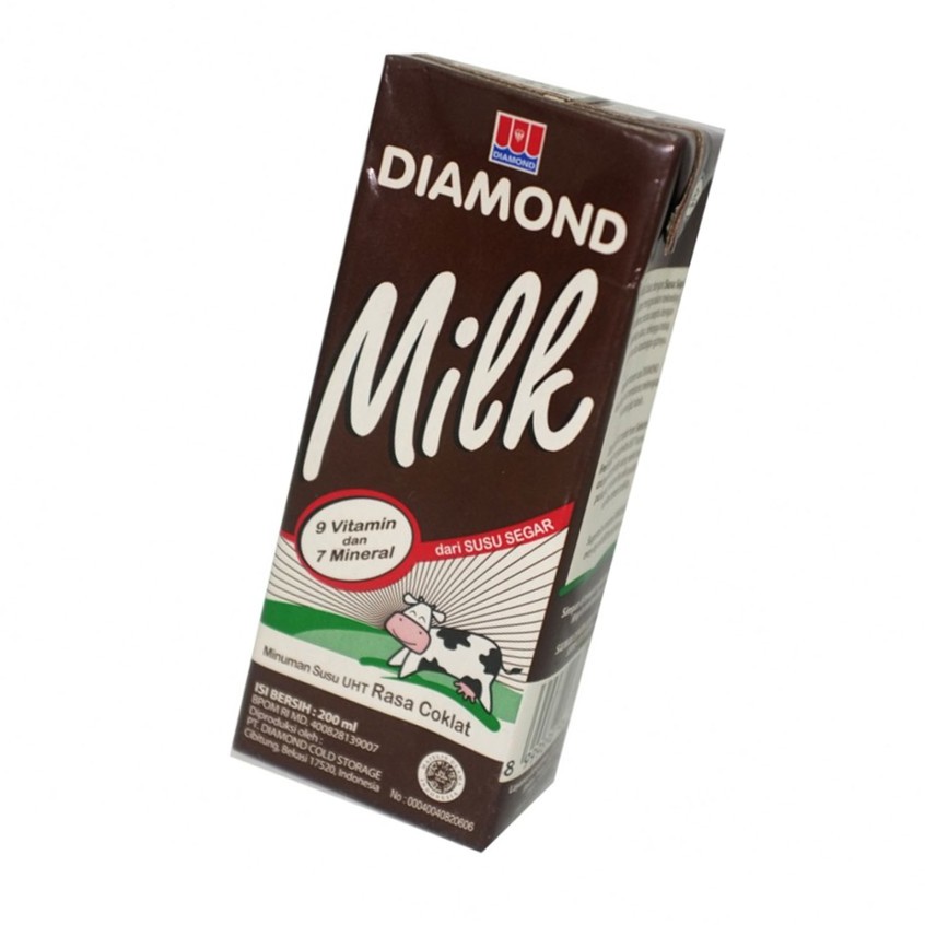 Jual DIAMOND UHT 200ml / DIAMOND UHT / SUSU DIAMOND / SUSU UHT DIAMOND ...