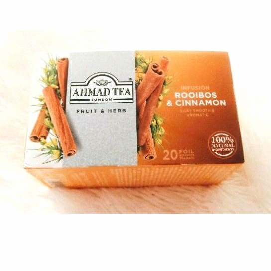 Jual AHMAD TEA Fruit & Herb Rooibos & Cinnamon 20 Foil | Shopee Indonesia