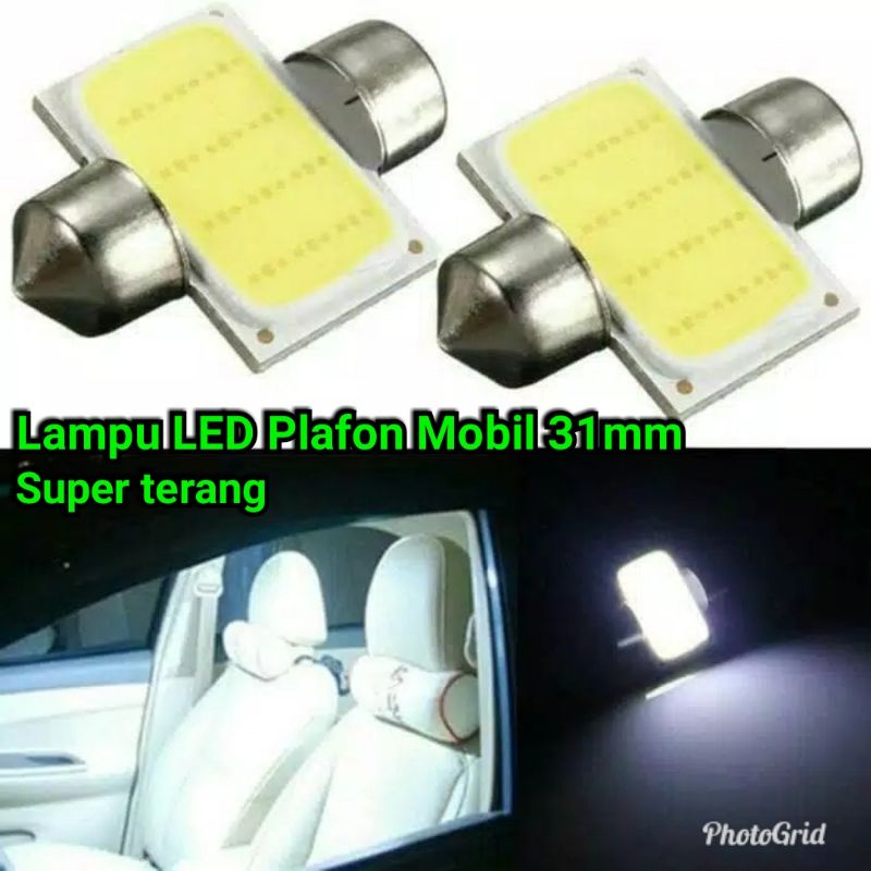 Jual Lampu led plafon Mobil 31mm Super terang Lampu Kabin Interior ...