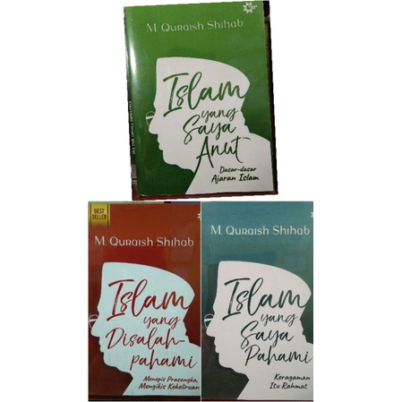 Jual PAKET BUKU KEISLAMAN M. QURAISH SHIHAB: (ISLAM YANG SAYA ANUT, ISLAM YANG DISALAH PAHAMI ...