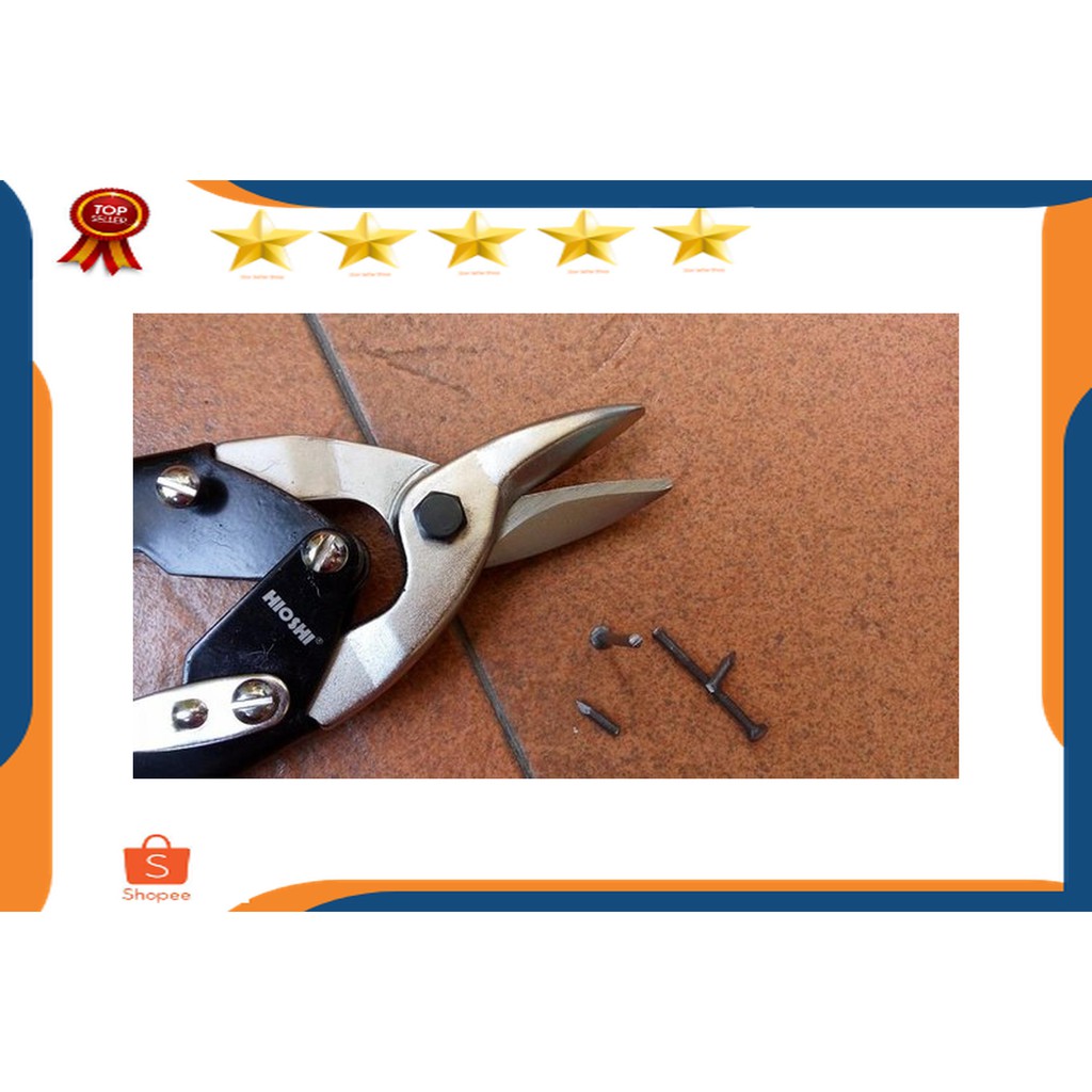 Jual Jaminan Tang potong Hioshi 10" gunting plat seng Holo wire mesh ...