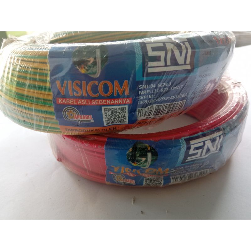 Jual kabel listrik visicom | Shopee Indonesia