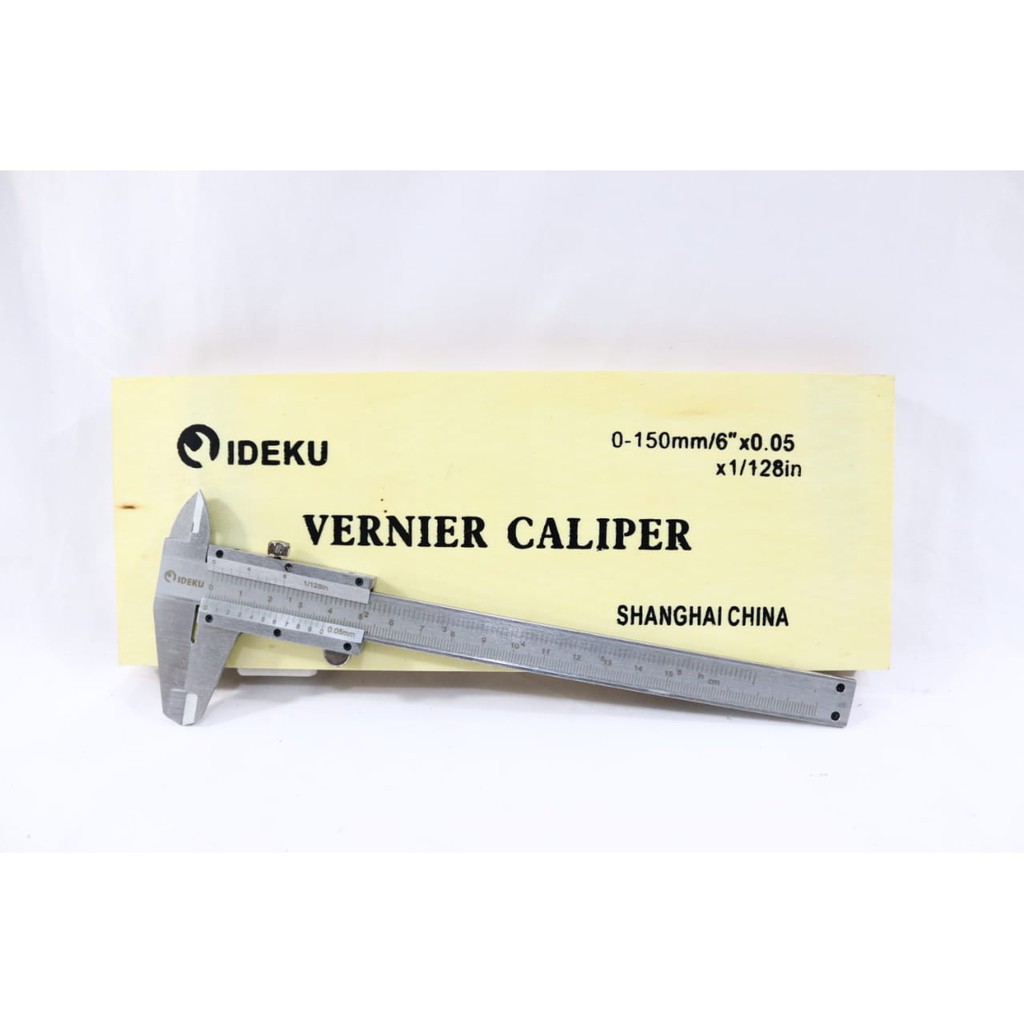 Jual JANGKA SORONG MANUAL 6 INCI IDEKU/ SIKMAT SKETMAT SIGMAT MANUAL ...