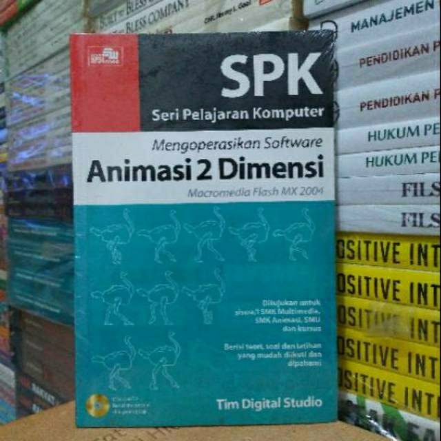 Jual Buku SPK Seri Pelajaran Komputer MENGOPERASIKAN SOFTWARE ANIMASI 2 DIMENSI MACROMEDIA FLASH ...