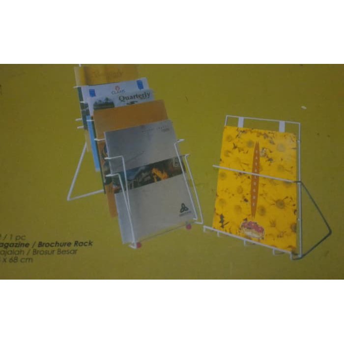 Jual Jual Modelline Big Magazine - Brochure / Rak Majalah - Brosur ...