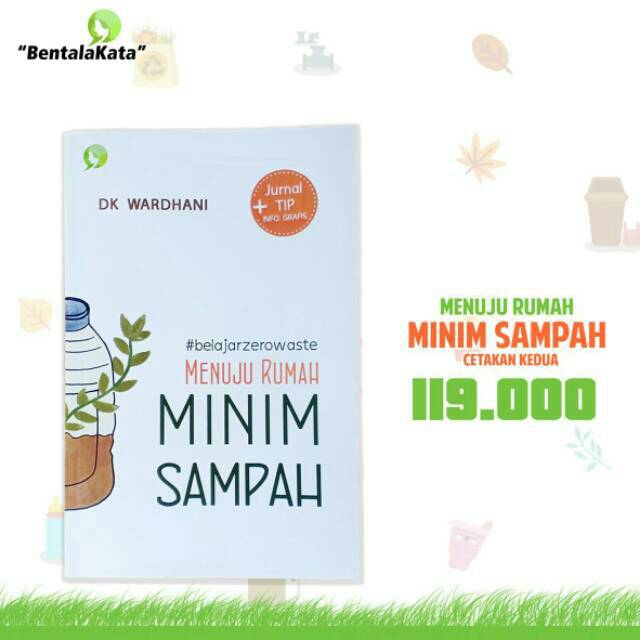 Jual Buku MENUJU RUMAH MINIM SAMPAH oleh dk Wardhani penerbit pustaka RMA | Shopee Indonesia