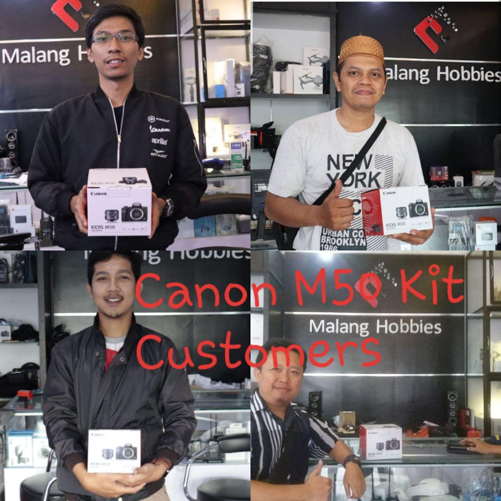 Jual Canon Eos M50 Lensa Kit 15-45mm - MALANG Hobbies Store | Shopee ...