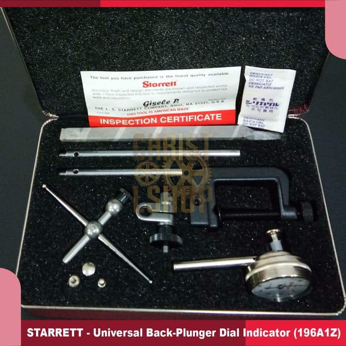 Jual Starrett - Universal Back-Plunger Dial Indicator (Cat. No. 196A1Z ...