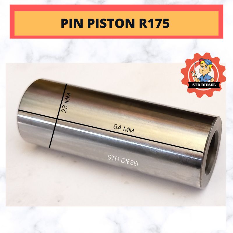 Jual PIN PISTON R175 7 HP PK MESIN DIESEL ENGINE PEN SEKER AS PISTON ...