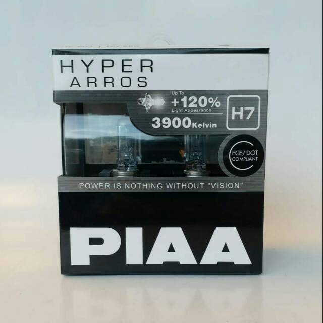 Jual Bolam Lampu PIAA H7 Hyper Arros 12V 55W 3900K Original | Shopee Indonesia