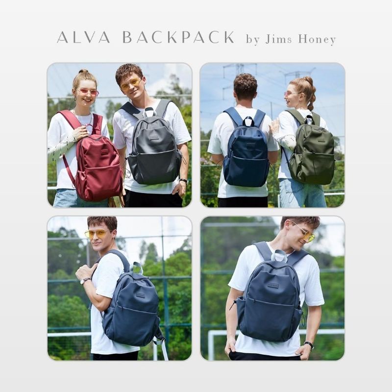 Jual TAS RANSEL PRIA WANITA JIMS HONEY JH ALVA BACKPACK TAS RANSEL ...