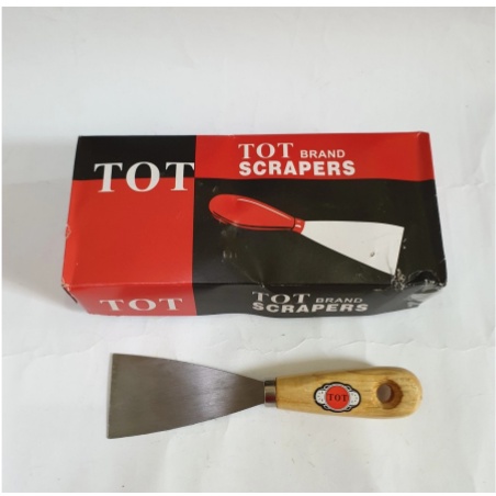 Jual [Ecer] Kape Gagang Karet 2 2.5 3 4 Inch Kapi Steel Skrap Pisau ...