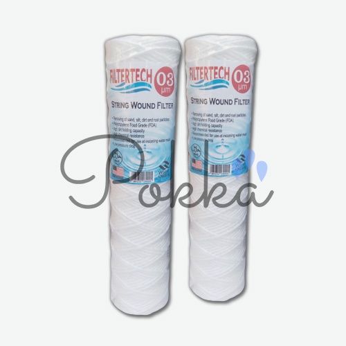 Jual String Wound Catridge Filter 10 inch / Filter Benang 10 inch ...