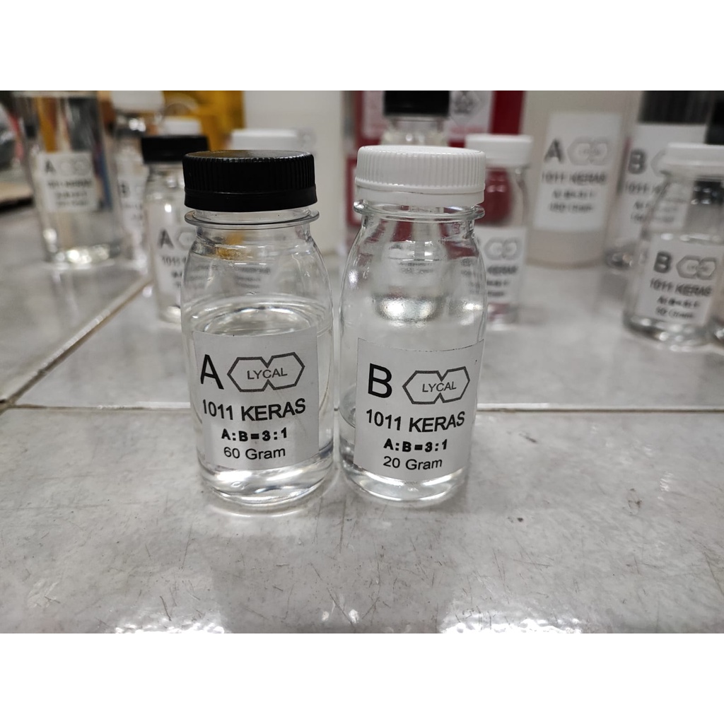 Jual Resin Lycal Bening 1011 80 gram | Shopee Indonesia