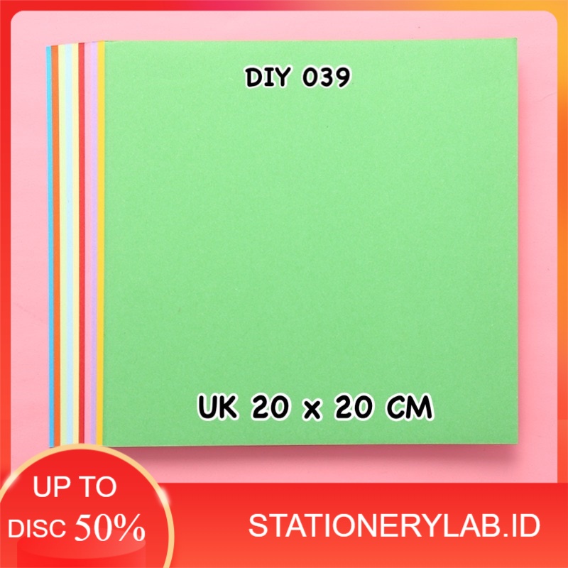 Jual LAB DIY 039 20X20CM MAINAN ANAK KERTAS LIPAT KERTAS ORIGAMI KERTAS ...