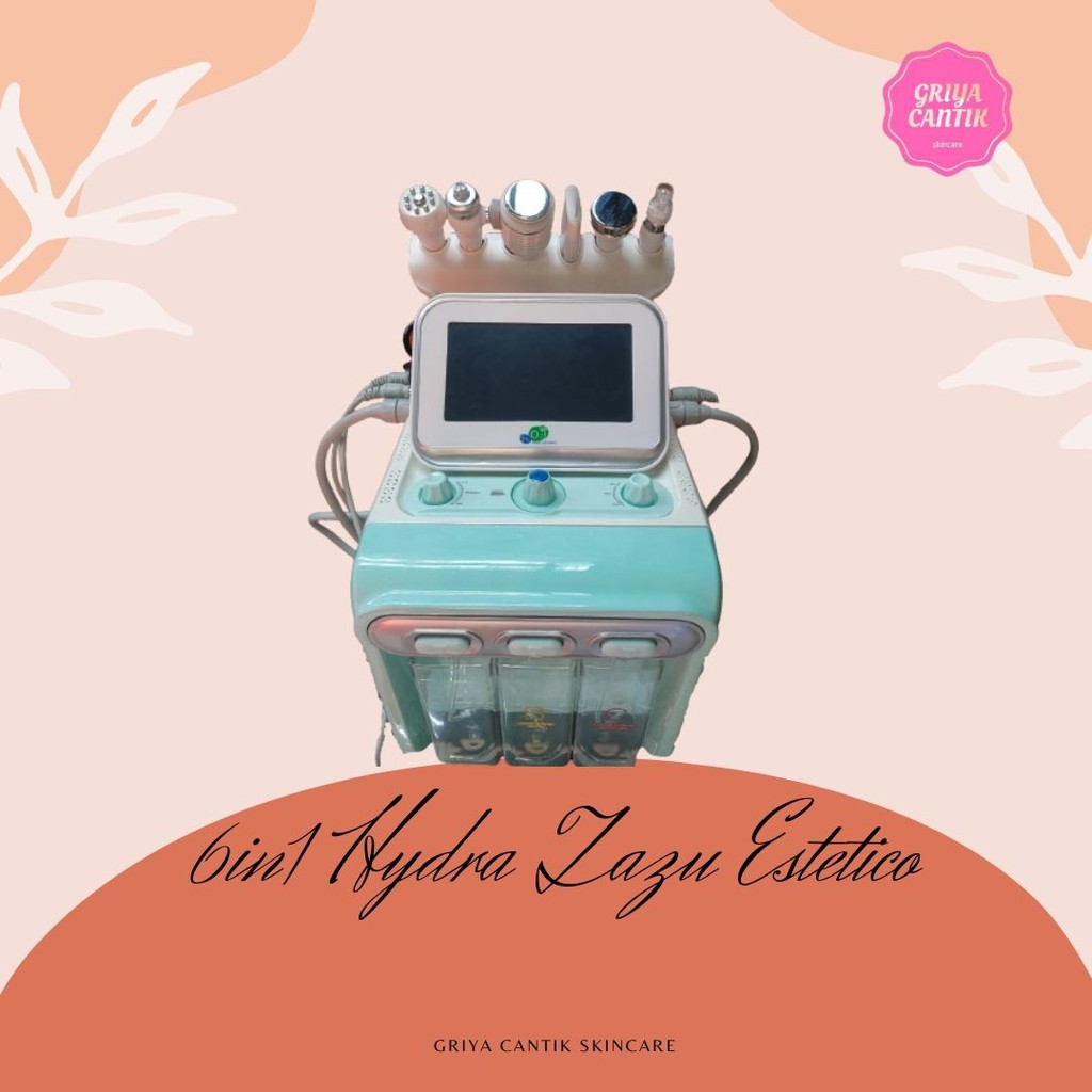 Jual 6in1 Hydra Zazu Estetico Hydra Facial Aqua Peel Hydra Facial | Shopee Indonesia